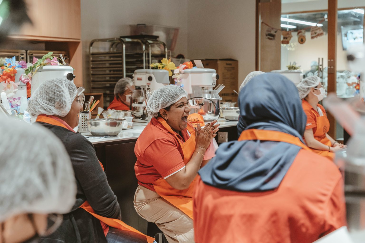 NTUC U Women and Family Attends Private Baking Workshop at BELLS Baking ...